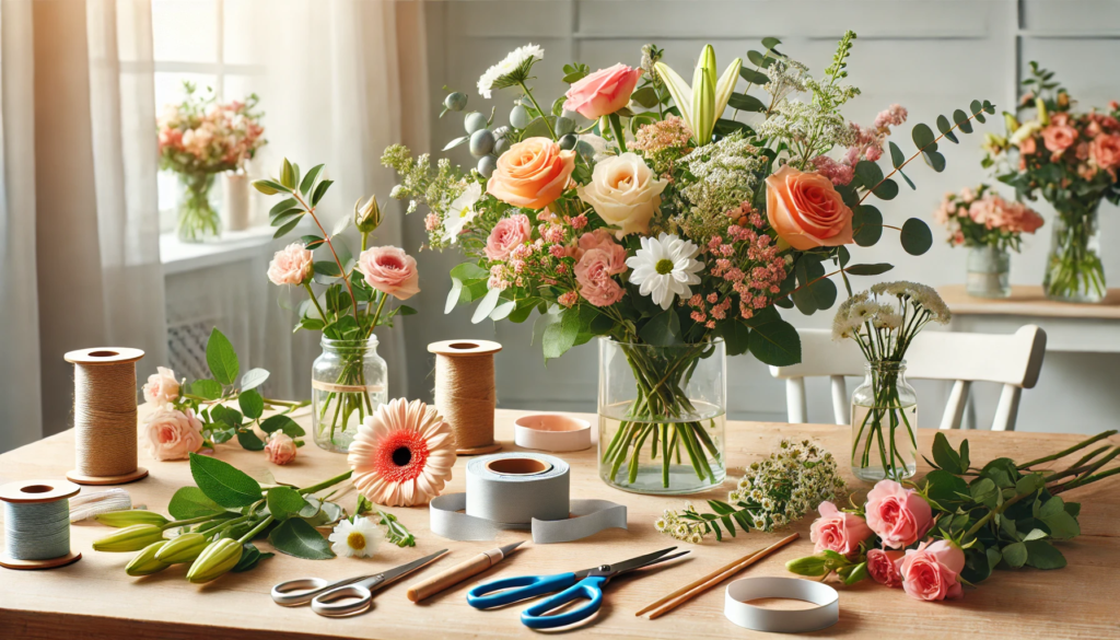 Creating Beauty: DIY Flower Arrangements for Beginners - Blumebia